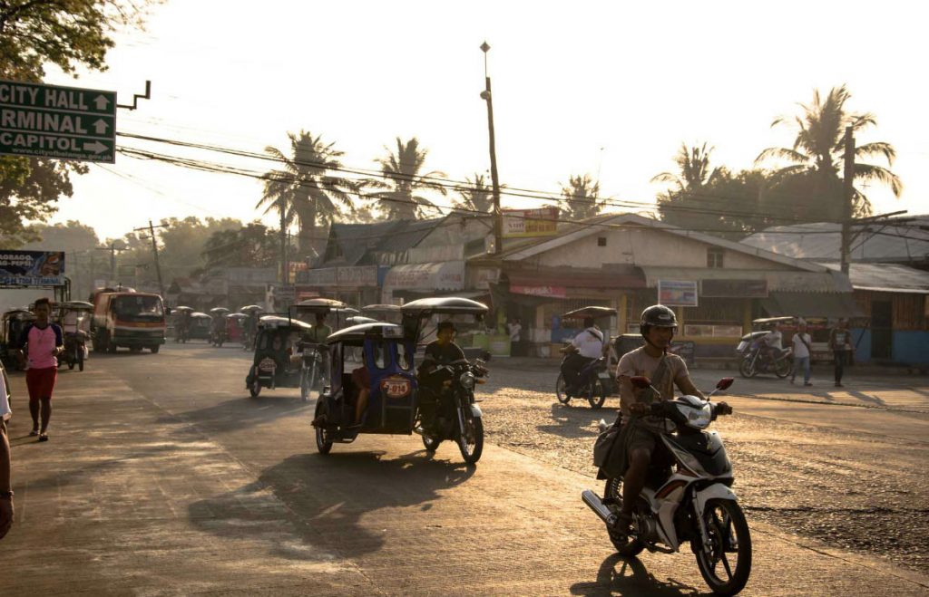 In Balanga City the locals always wear a smile